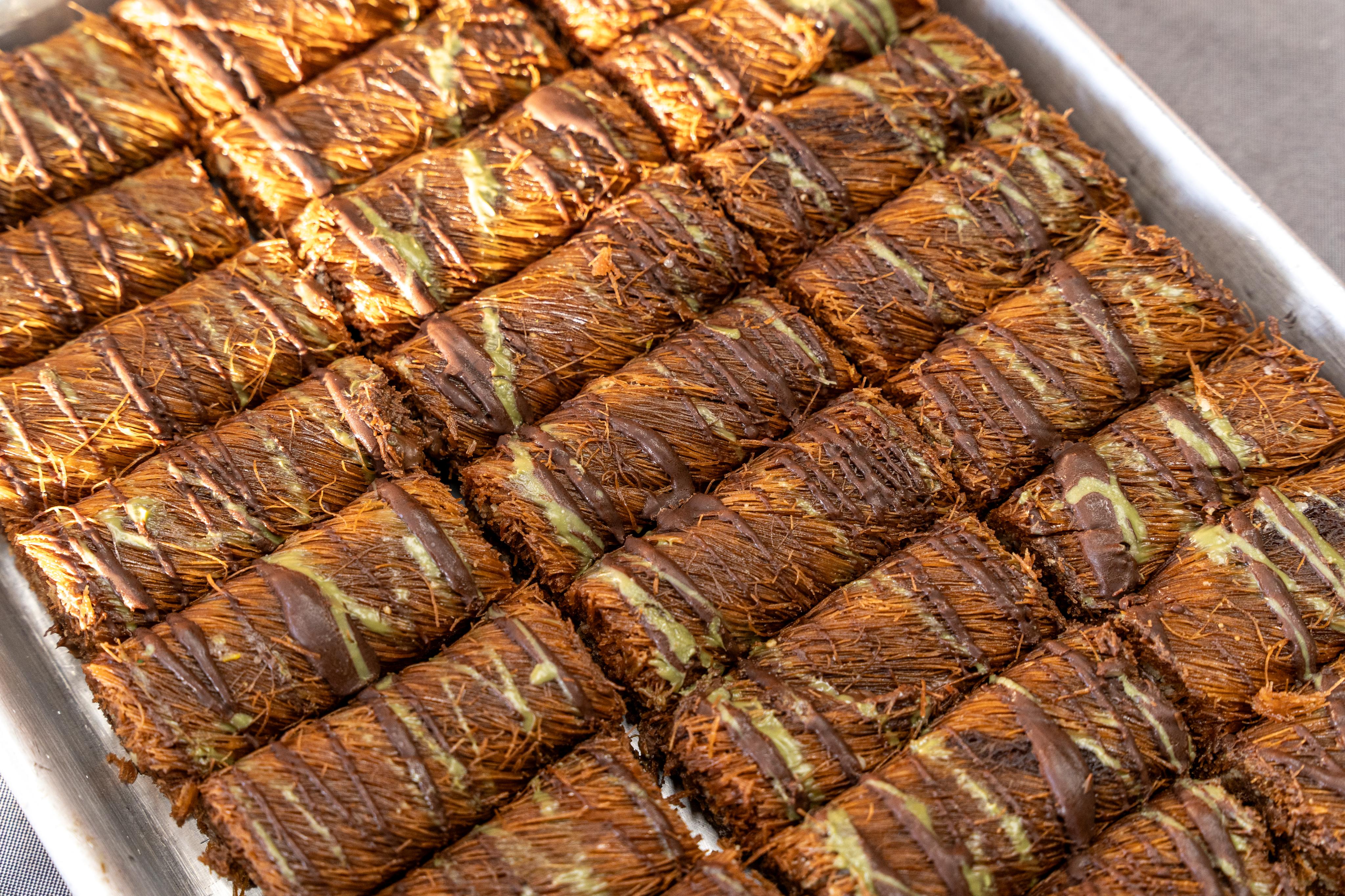 Kunafa Roll Nutella - Tray